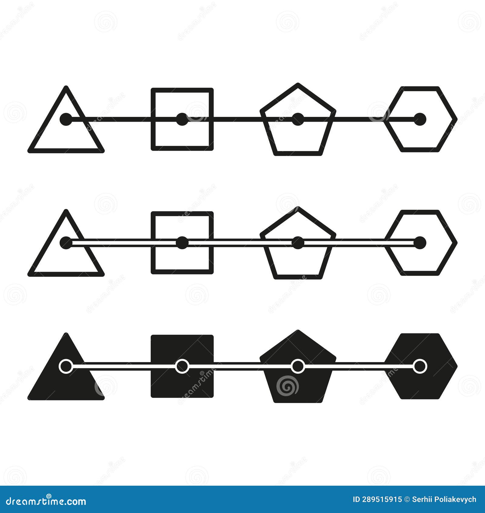 Blend Icon. Geometric Transformation. Source Shape Transition To ...