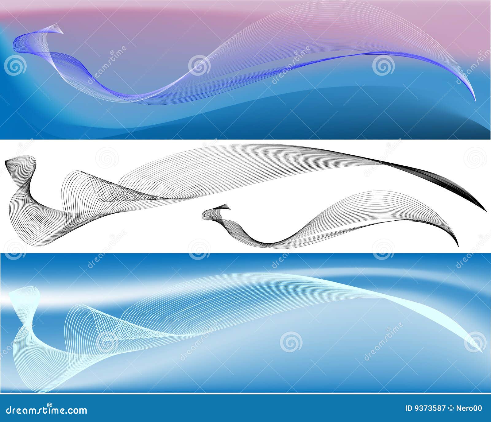 Blend pattern set2 stock vector. Illustration of collection - 9373587