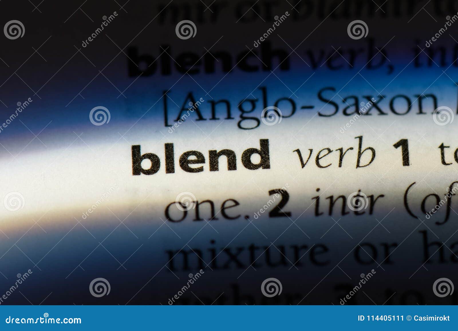 Blend stock image. Image of writing, blend, concept - 114405111
