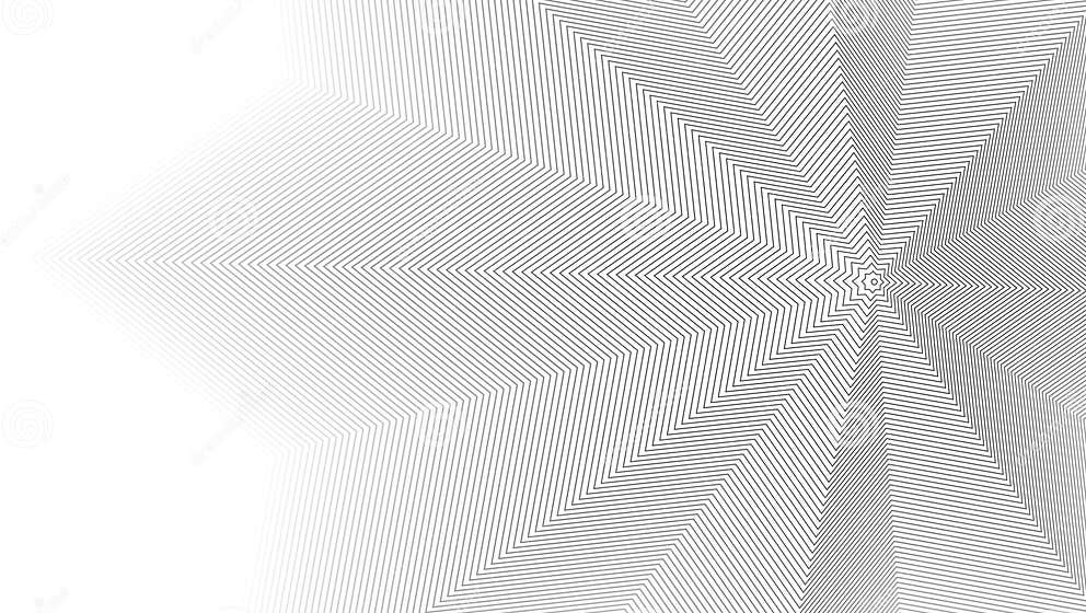 Blended Pattern Effect of Six Pointed Stars. Disappearing Patterns ...