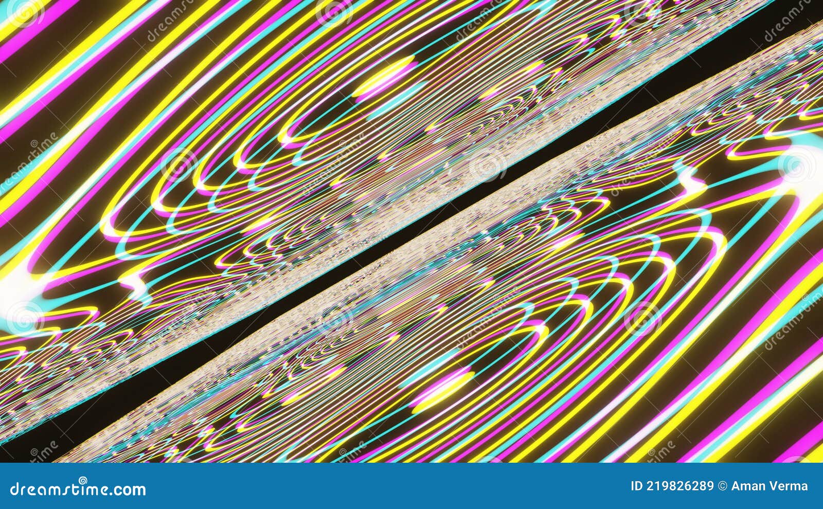 Abstract Colorful Pattern and Texture Seamless Loop Motion Graphics. 3D ...