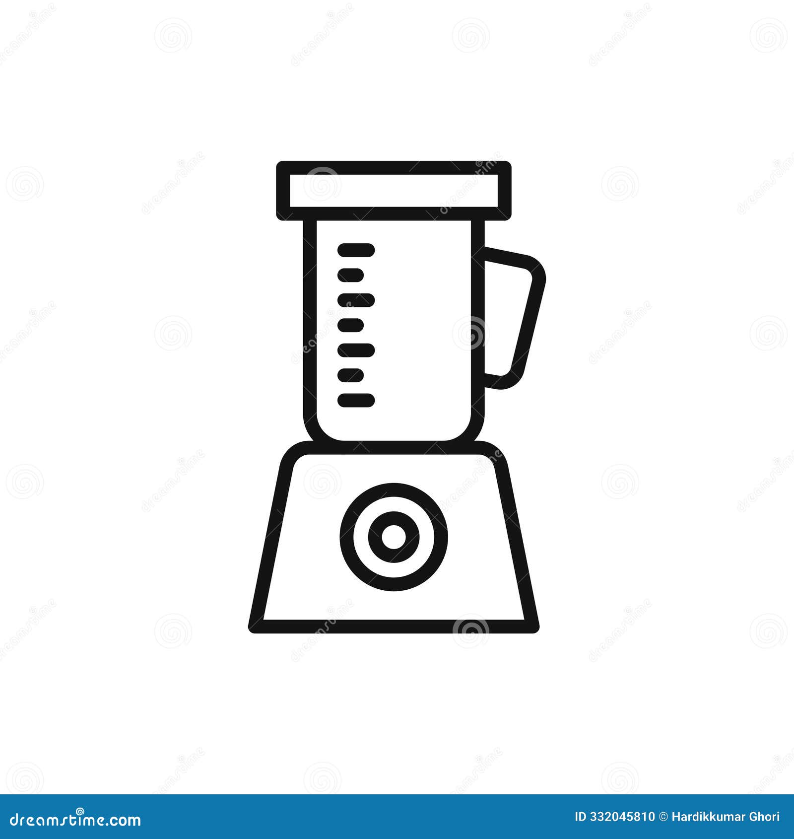 Blender Icon Symbol on White Background Stock Vector - Illustration of ...