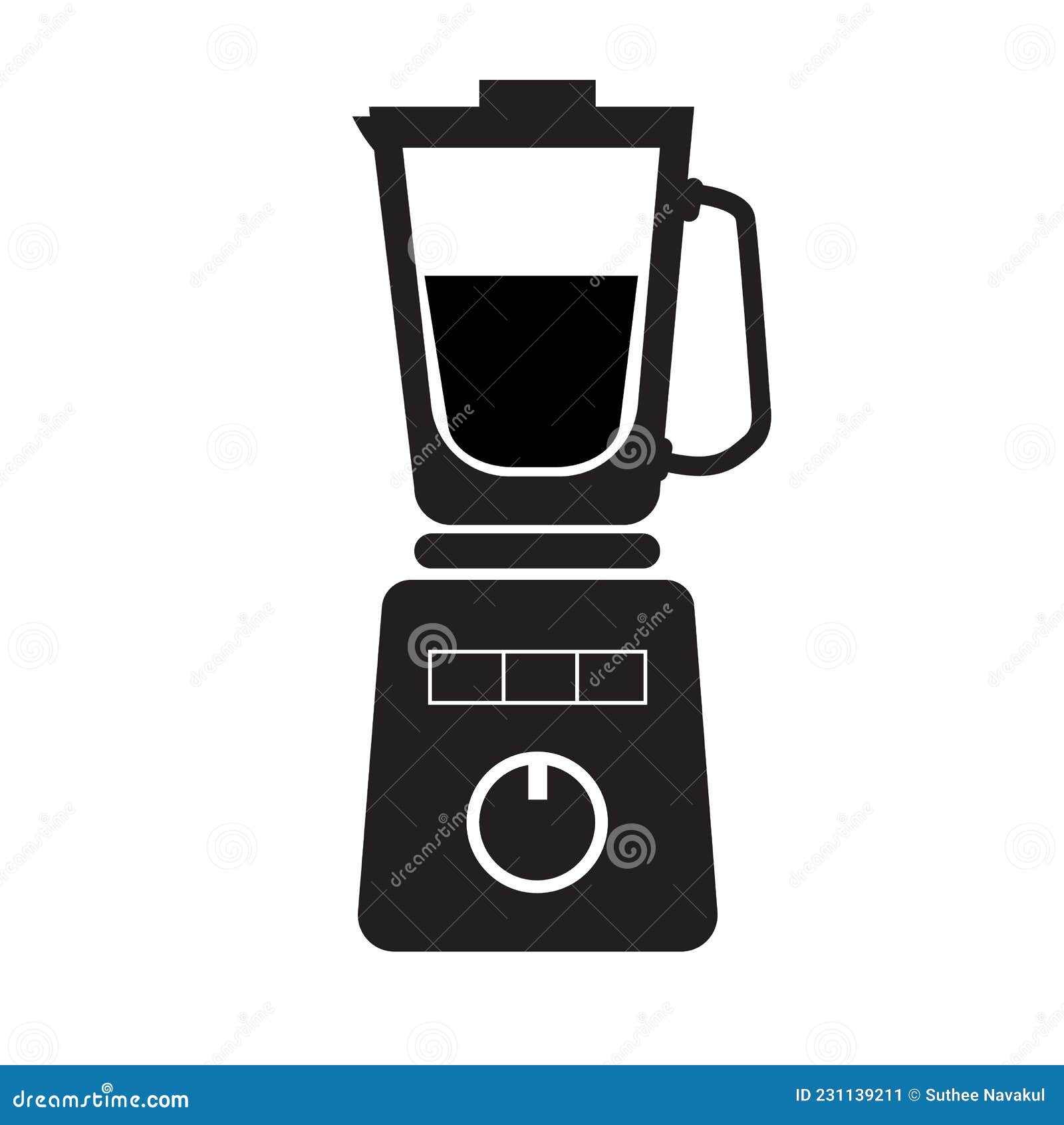 Blender Icon On White Background. Blender Symbol. Blender Kitchen ...