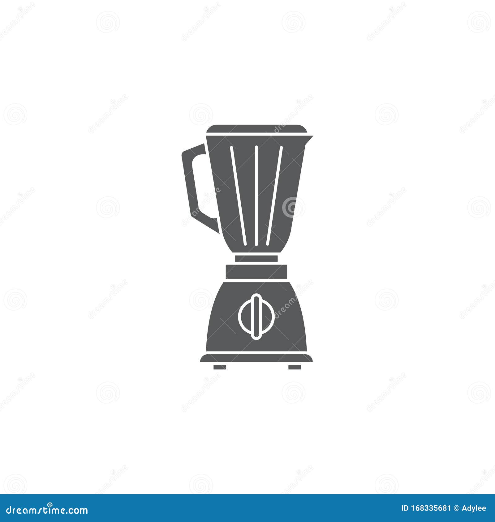 Blender Vector Icon Symbol Tool Isolated on White Background Stock ...