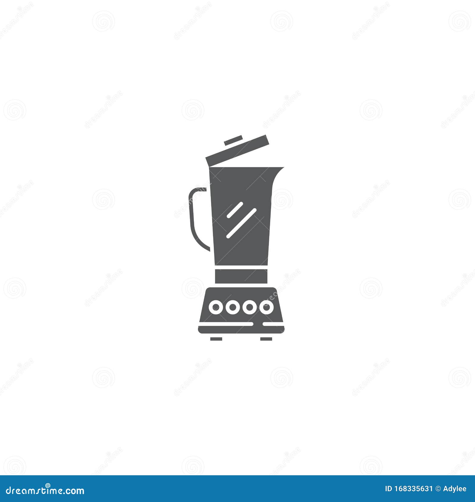 Blender Vector Icon Symbol Tool Isolated on White Background Stock ...