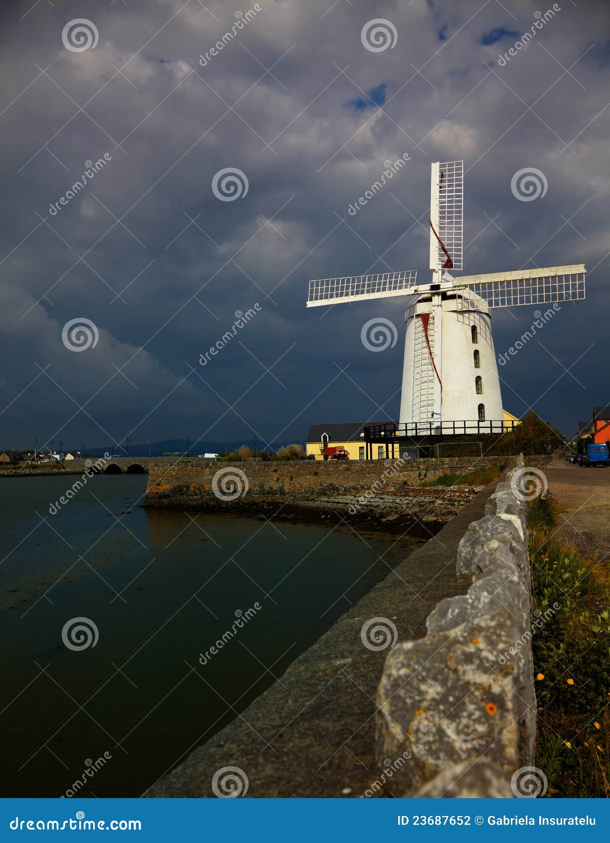 Blennerville windmill stock photo. Image of republic - 23687652