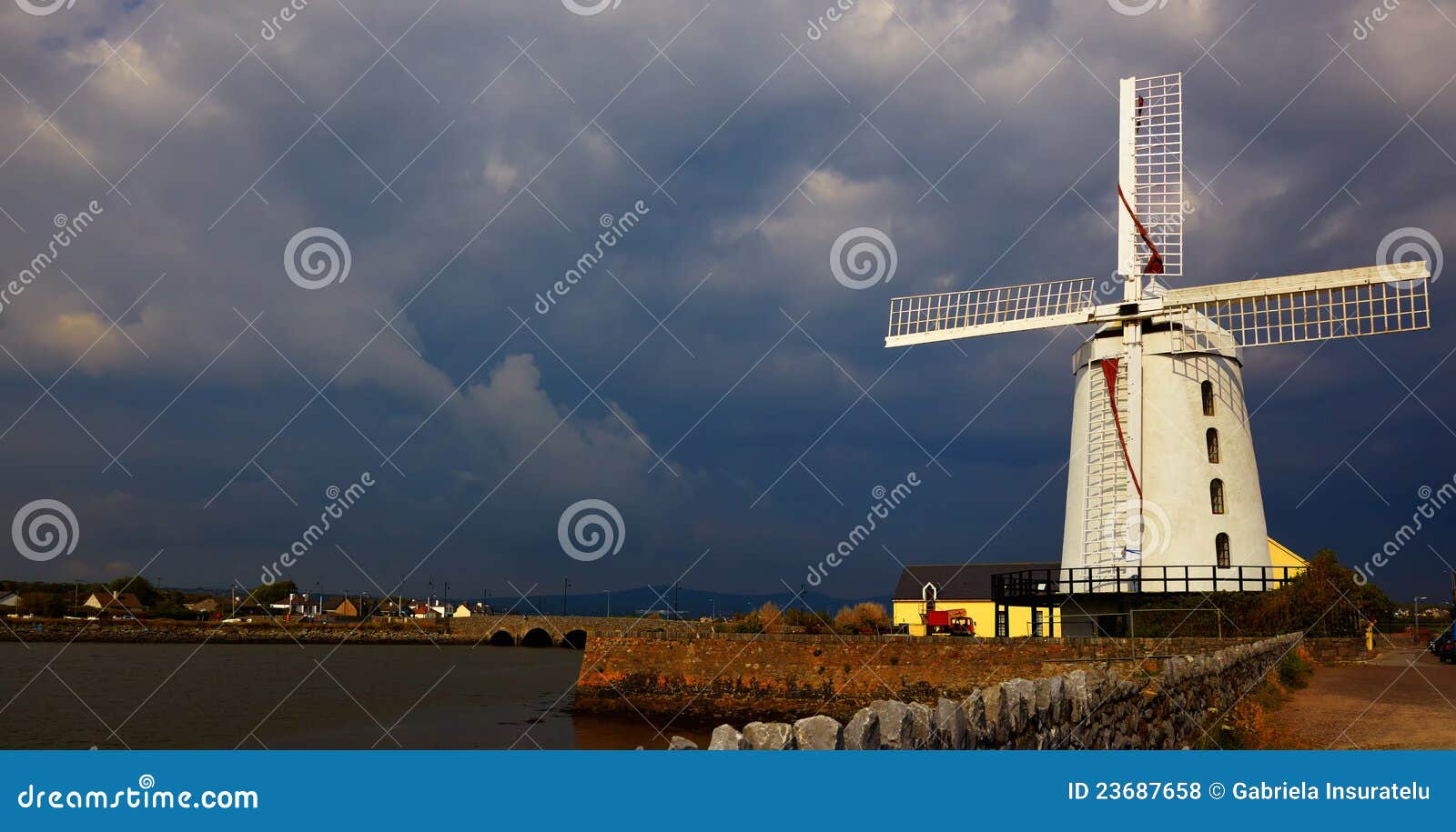 Blennerville windmill stock photo. Image of summer, mill - 23687658