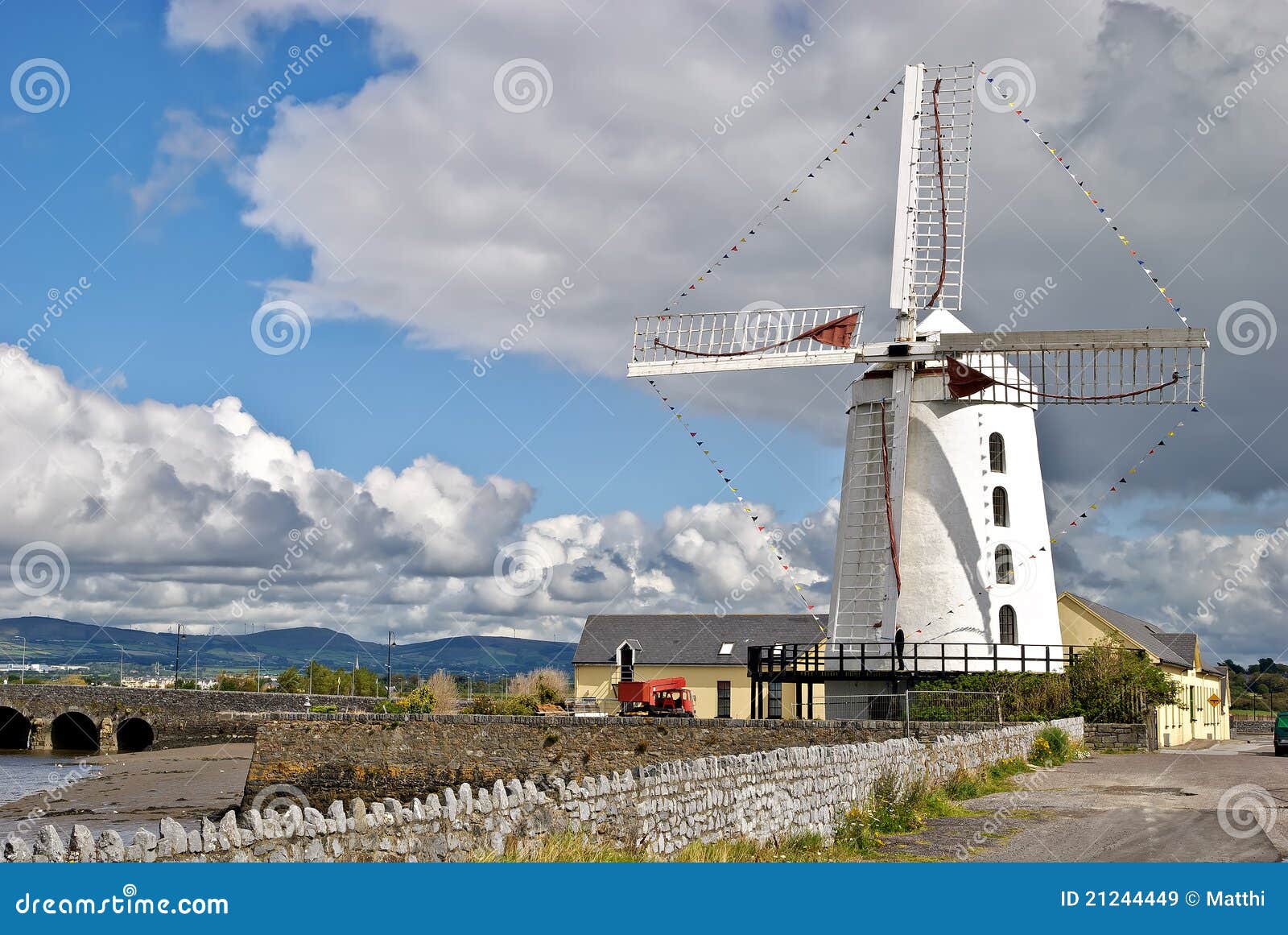 Blennerville Windmill, Blennerville (Tralee), Irel Stock Image - Image ...