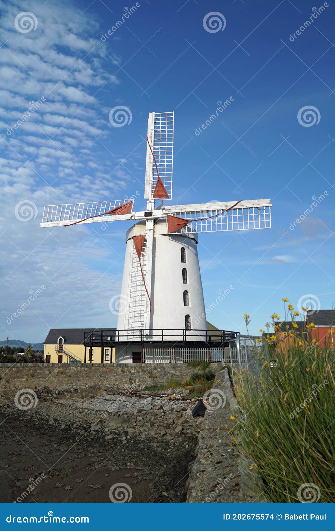 Blennerville Windmill Ireland Stock Photo - Image of european ...