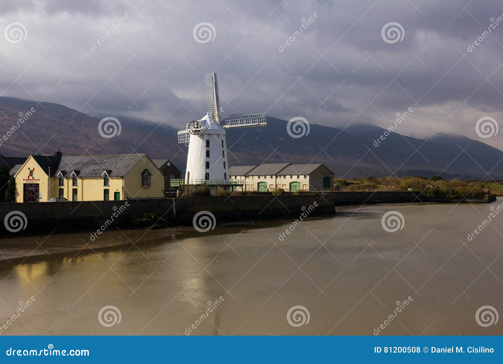 Blennerville Windmill. Tralee. Ireland. Editorial Stock Photo - Image ...