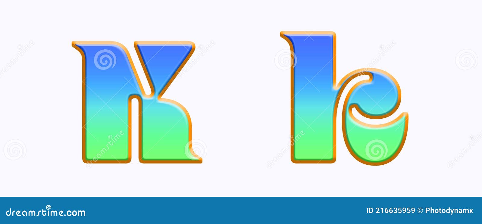 Blenny Font Fonts Gradient Sans Serif Alphabet Letters Calligraphy ...