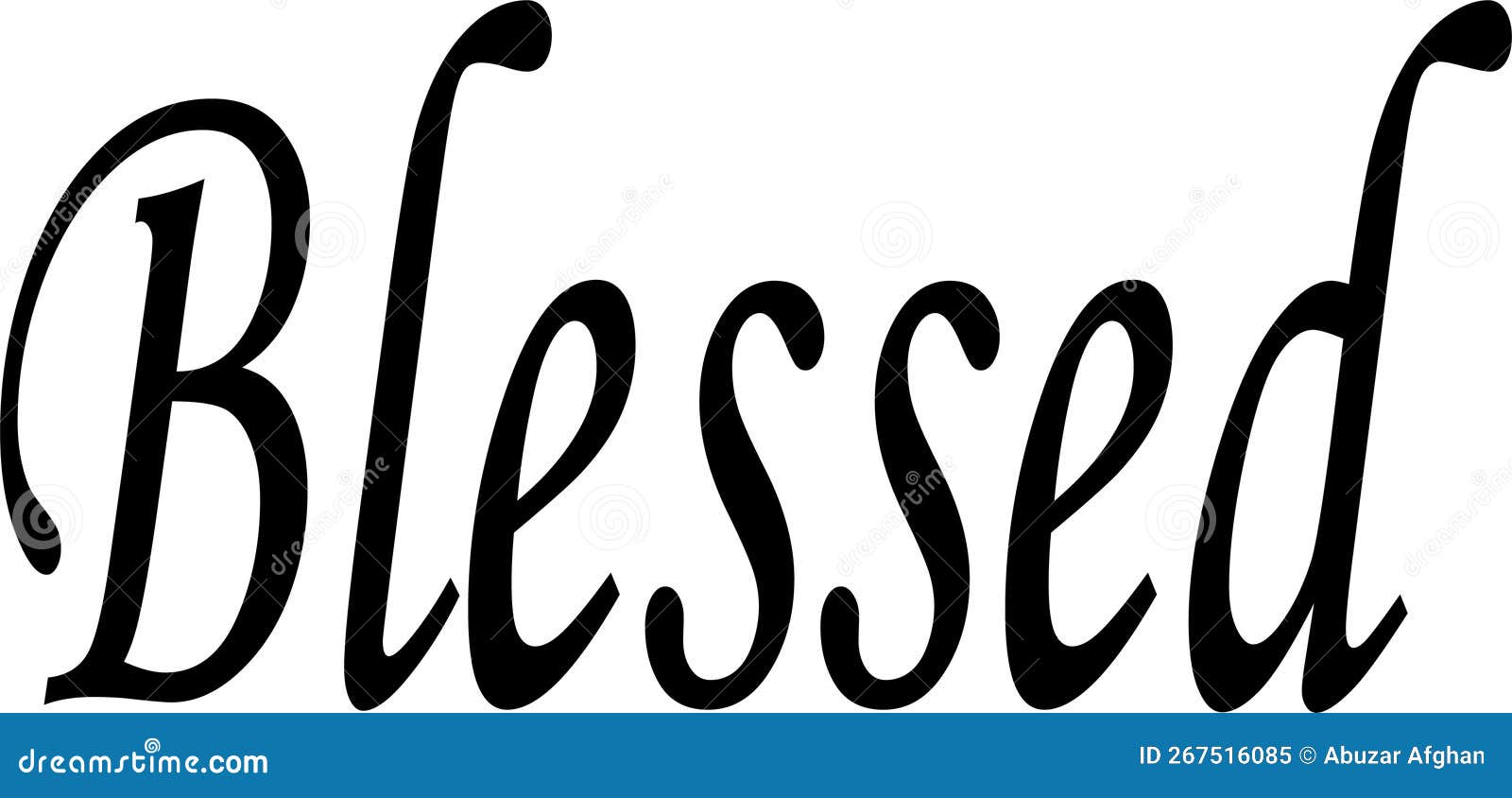 Blessed Jpg Image Text File with Svg Vector Cut File for Cricut and ...
