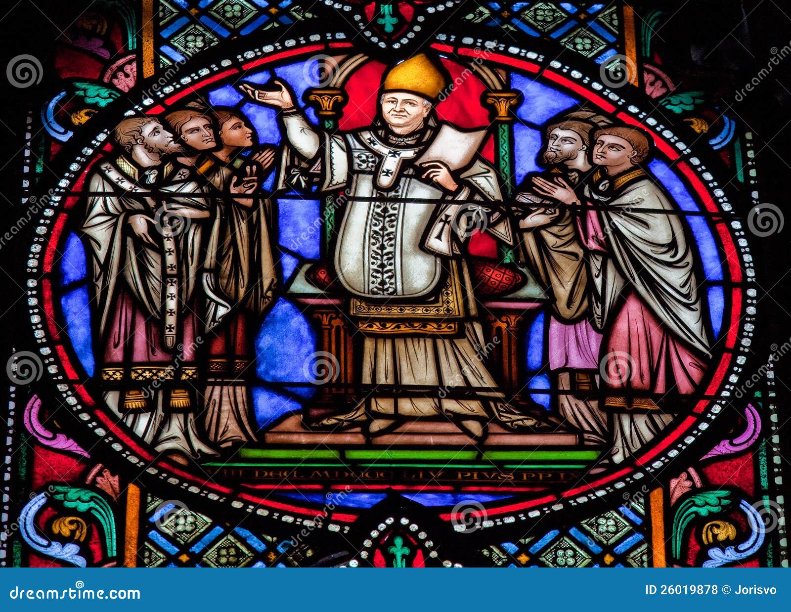 Blessed Pope Pius IX stock photo. Image of nine, window - 26019878