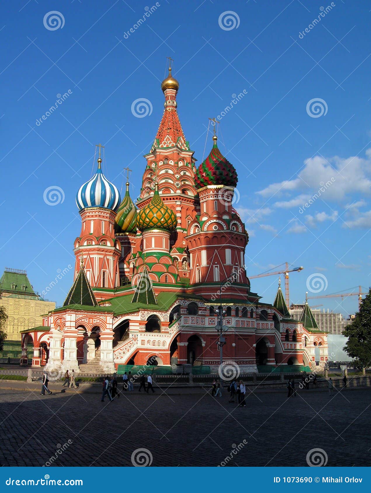 Blessed Vasily S Temple in Moscow Editorial Image - Image of medieval ...