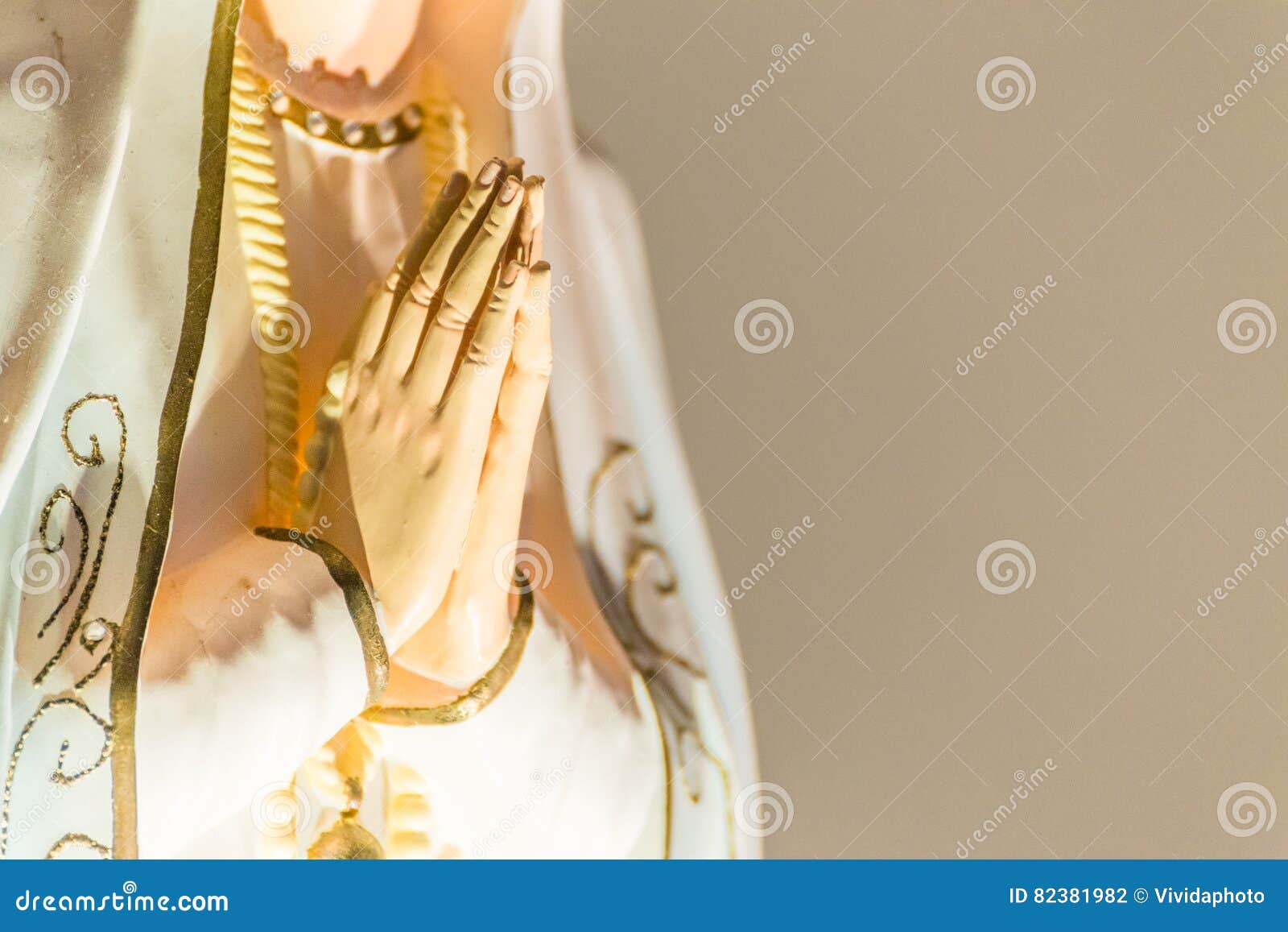 Blessed Virgin Mary stock photo. Image of hands, faiexcl - 82381982