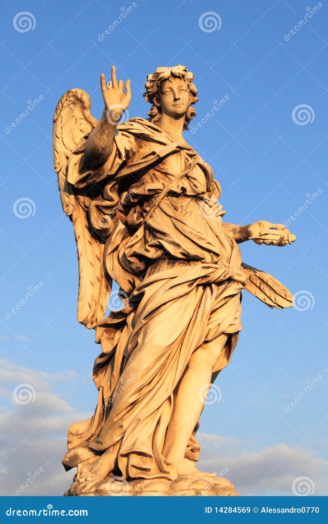 Blessing angel stock image. Image of bernini, ancient - 14284569