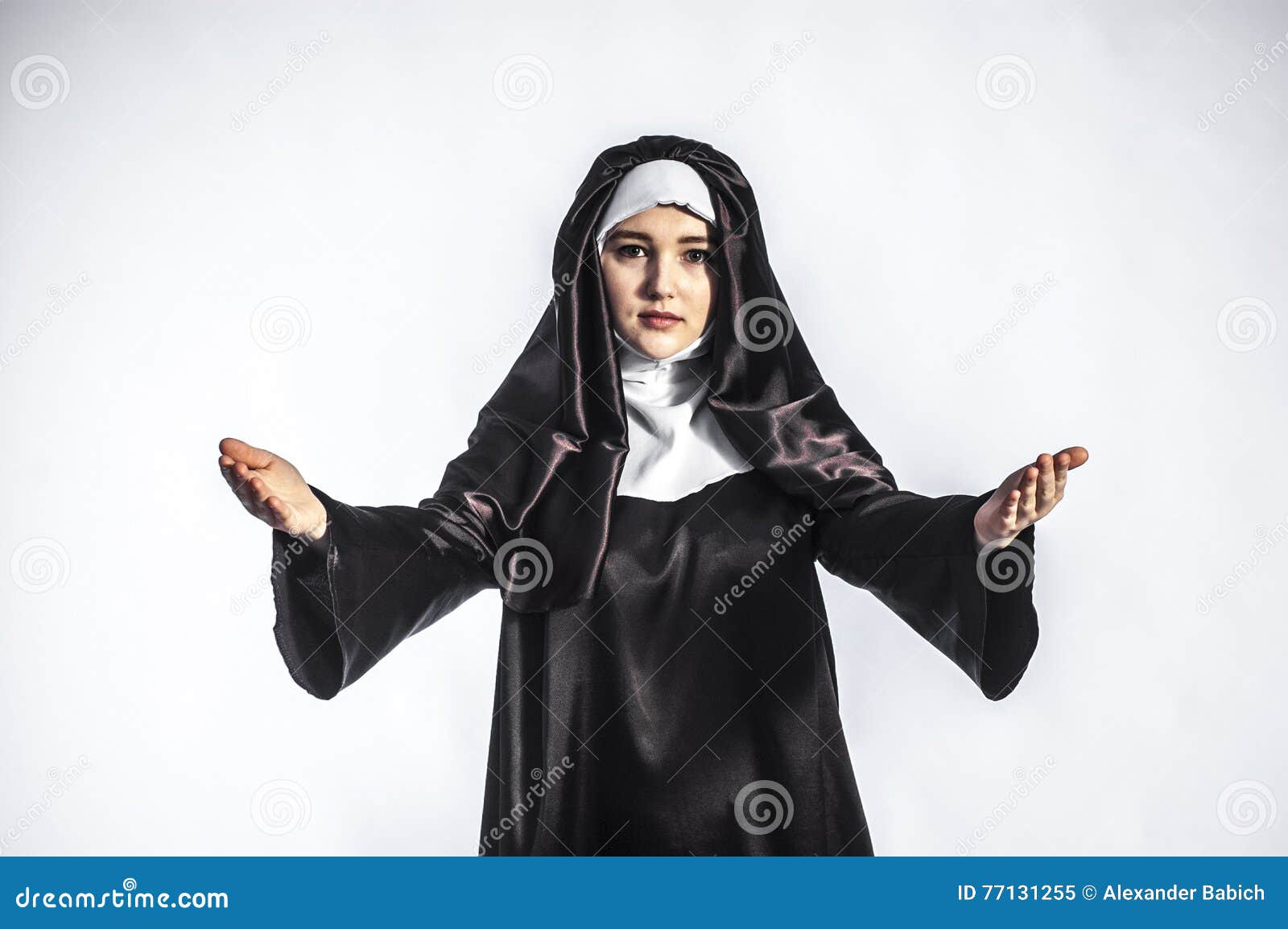 Blessing pose stock image. Image of pose, beauty, dark - 77131255