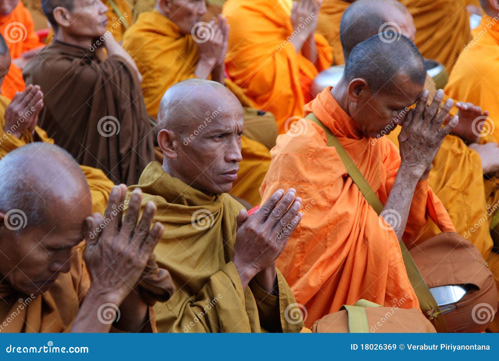 Blessings from God. editorial stock image. Image of buddhism - 18026369