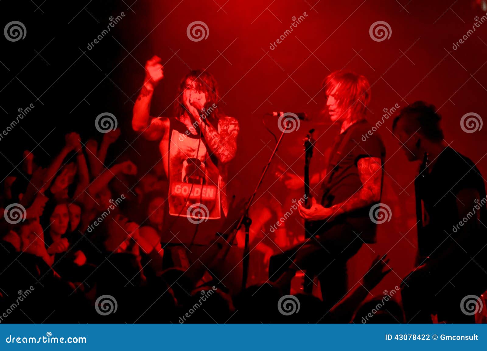 Blessthefall Concert Lucerna Musicbar Praha 23 Editorial Photography ...