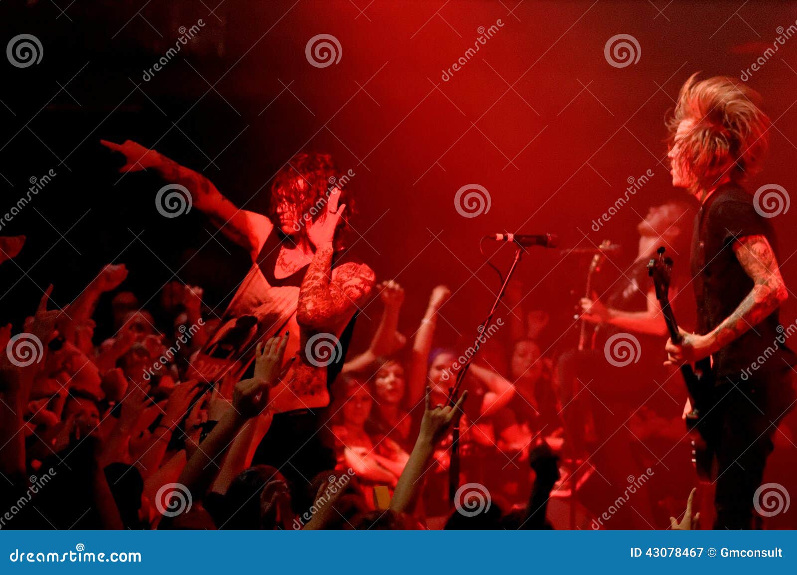 Blessthefall Concert Lucerna Musicbar Praha 26 Editorial Photography ...