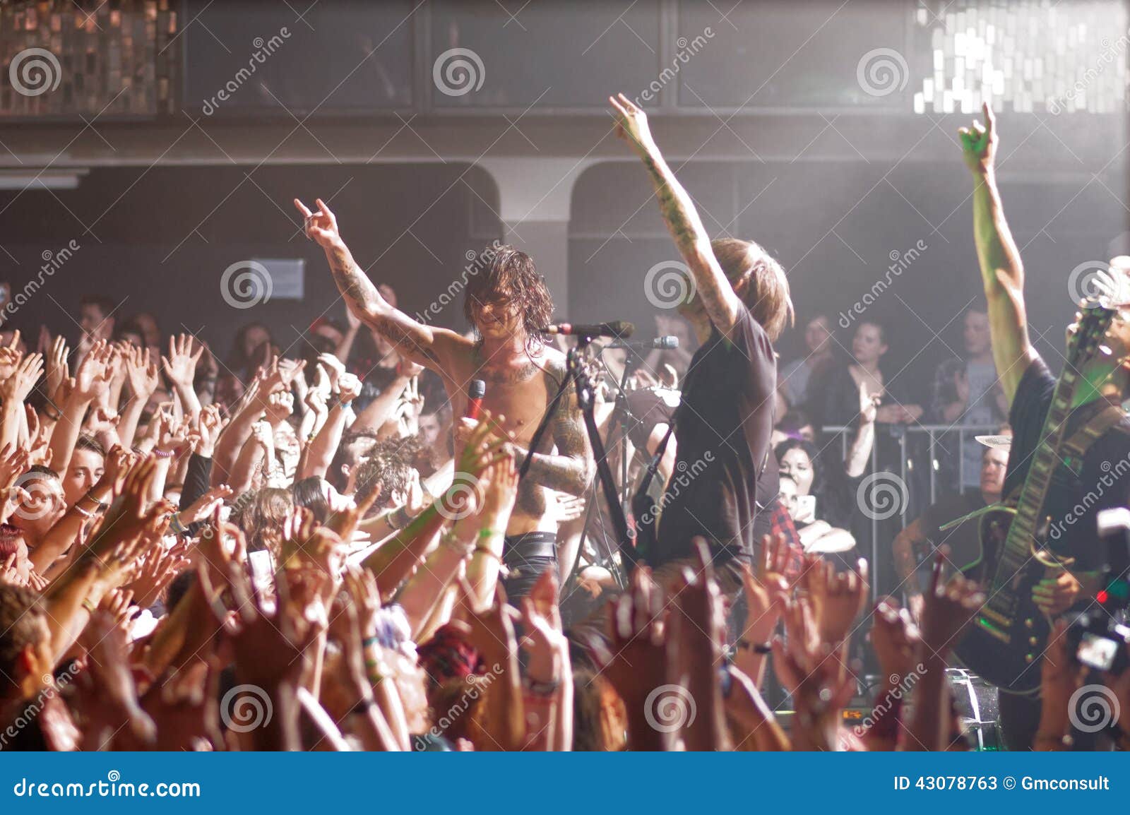 Blessthefall Concert Lucerna Musicbar Praha Editorial Stock Photo ...