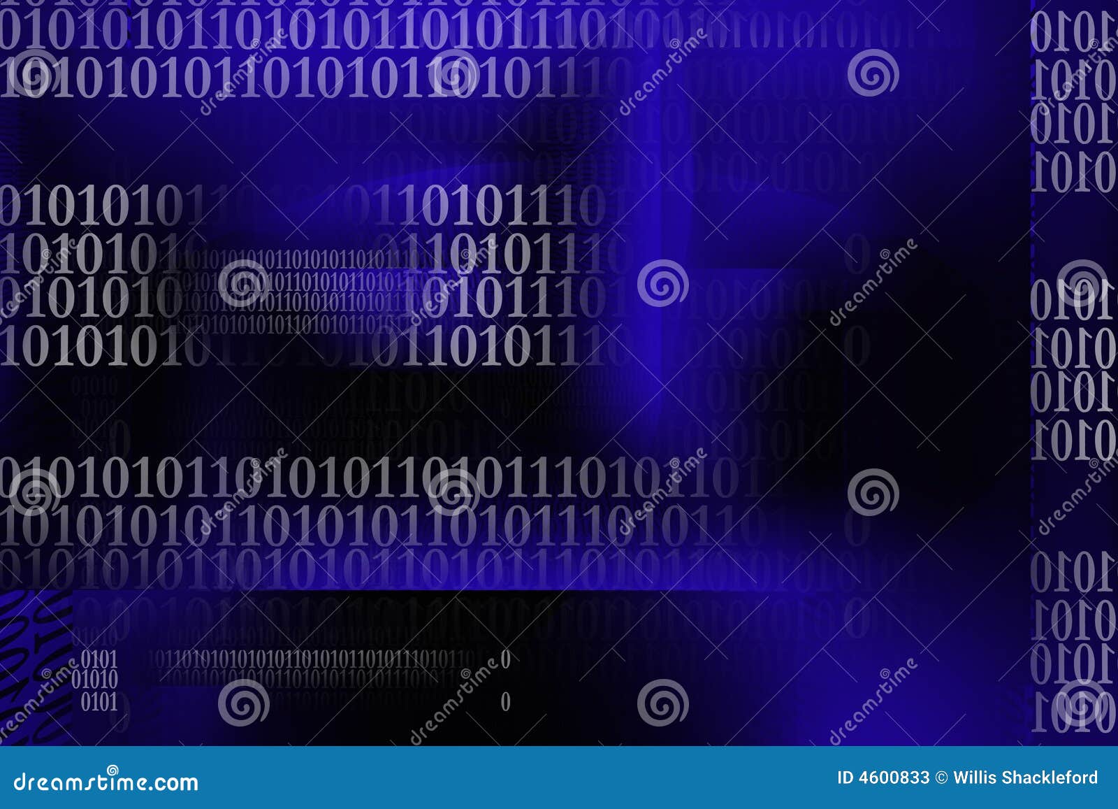 Bleu De Fond D'ordinateur Image. Image: 4600833