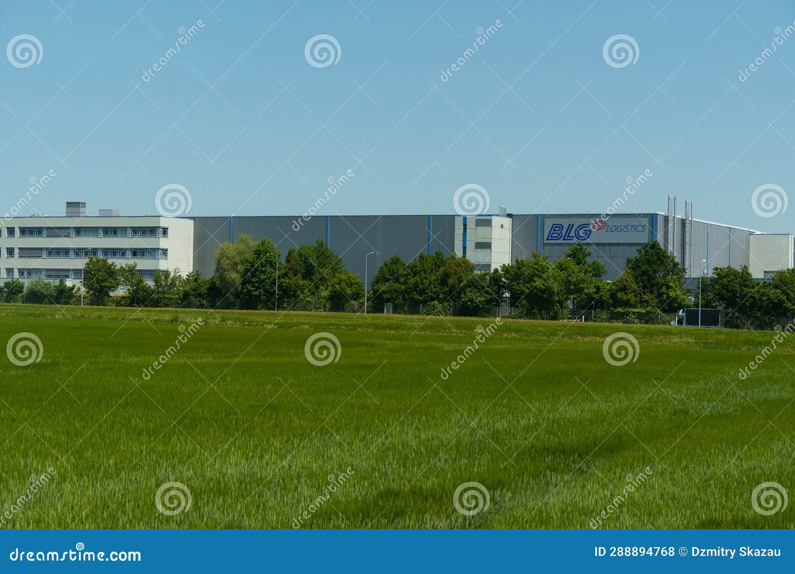 BLG Logistics Logistics Center in Germany. Editorial Stock Photo ...