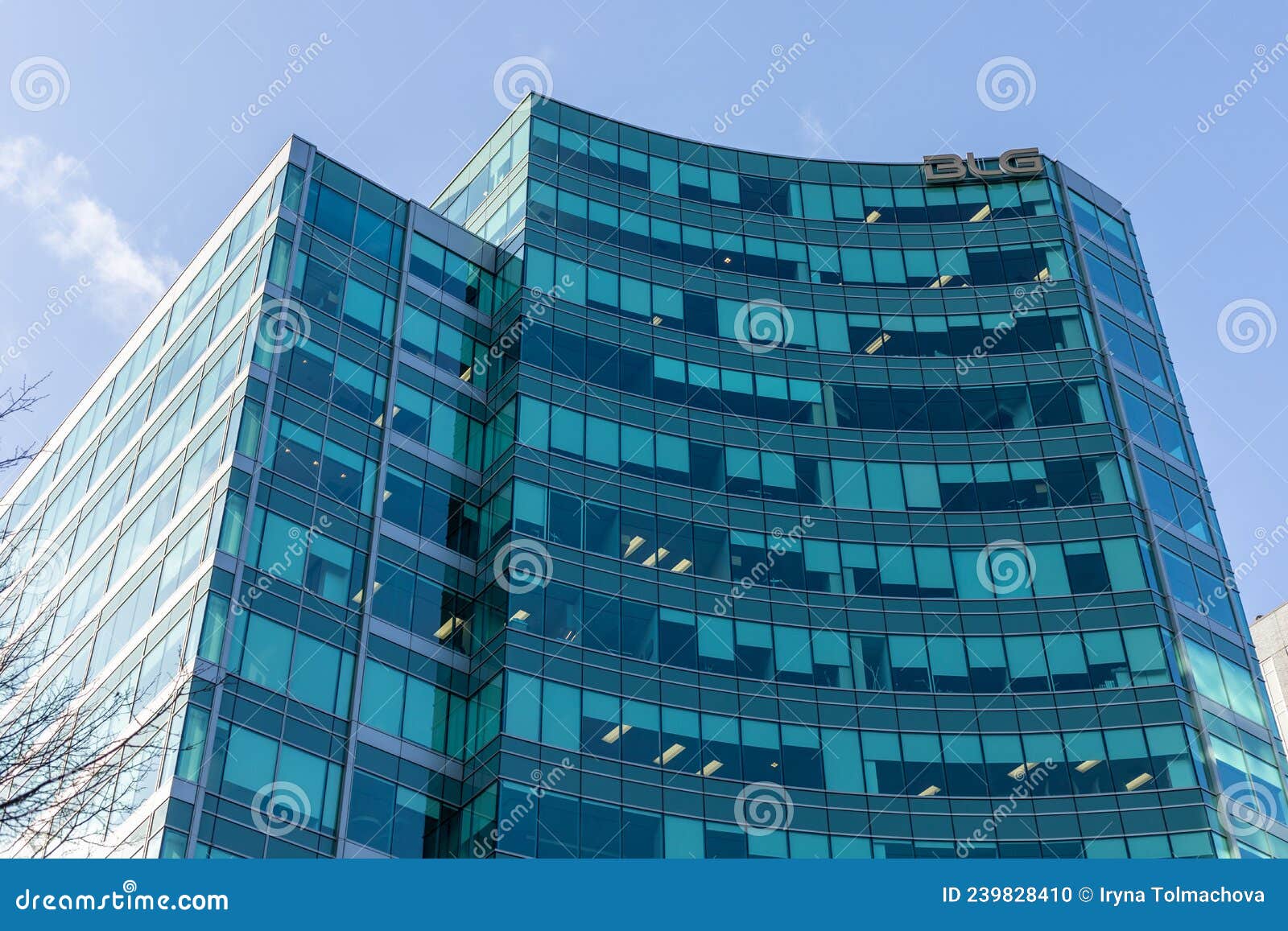 BLG Office Building in Downtown Ottawa, Canada Editorial Image - Image ...