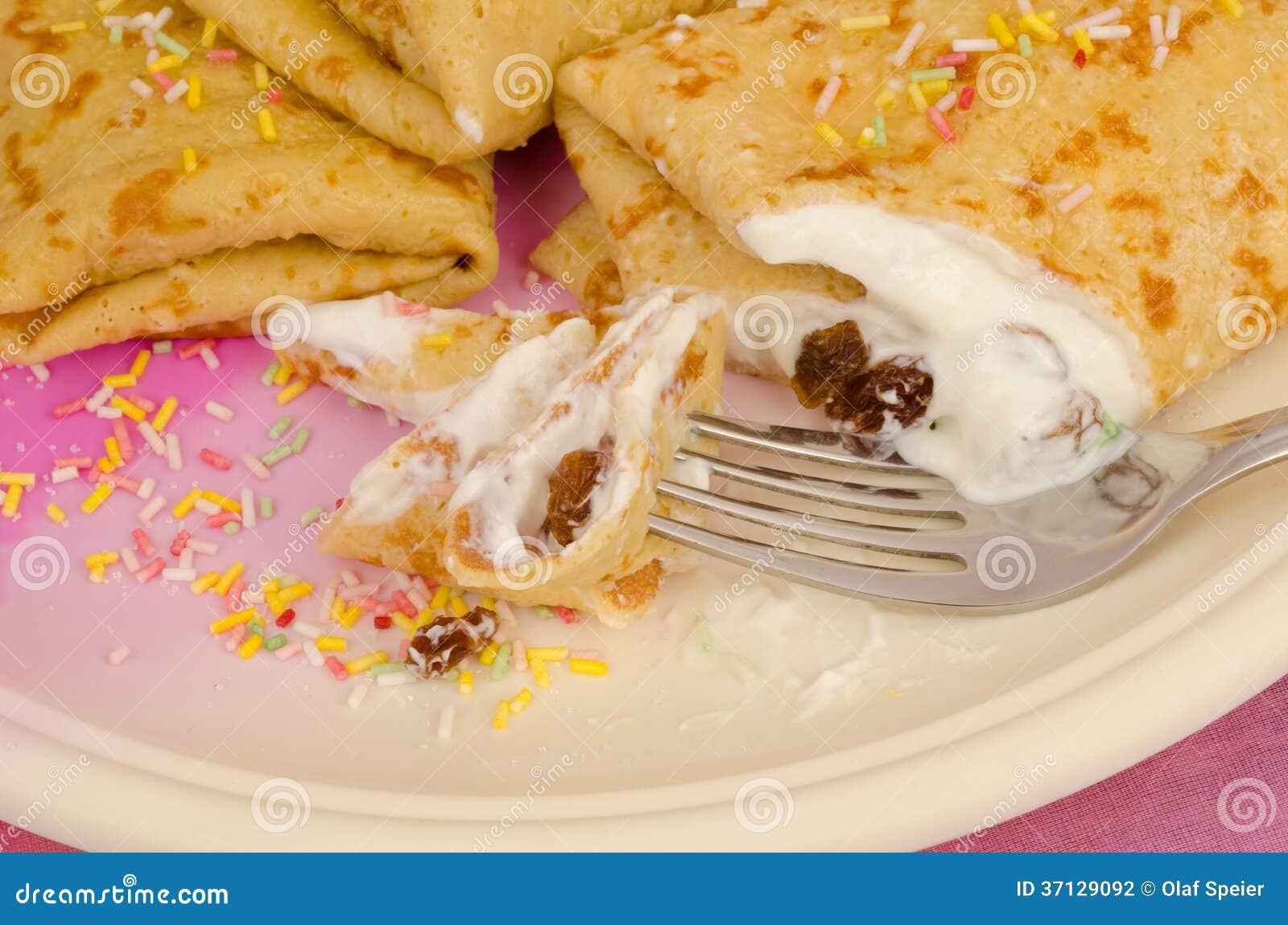 Blinchik foto de stock. Imagem de alimento, enchido, tradicional - 37129092