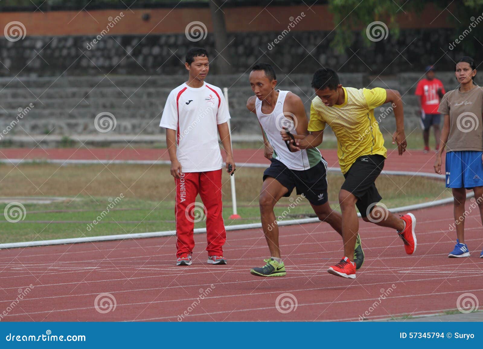 Blind athletes editorial stock image. Image of training - 57345794
