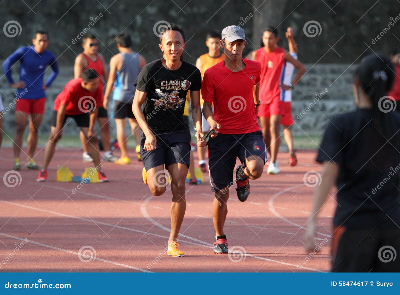 Blind athletes editorial photography. Image of indonesia - 58474617