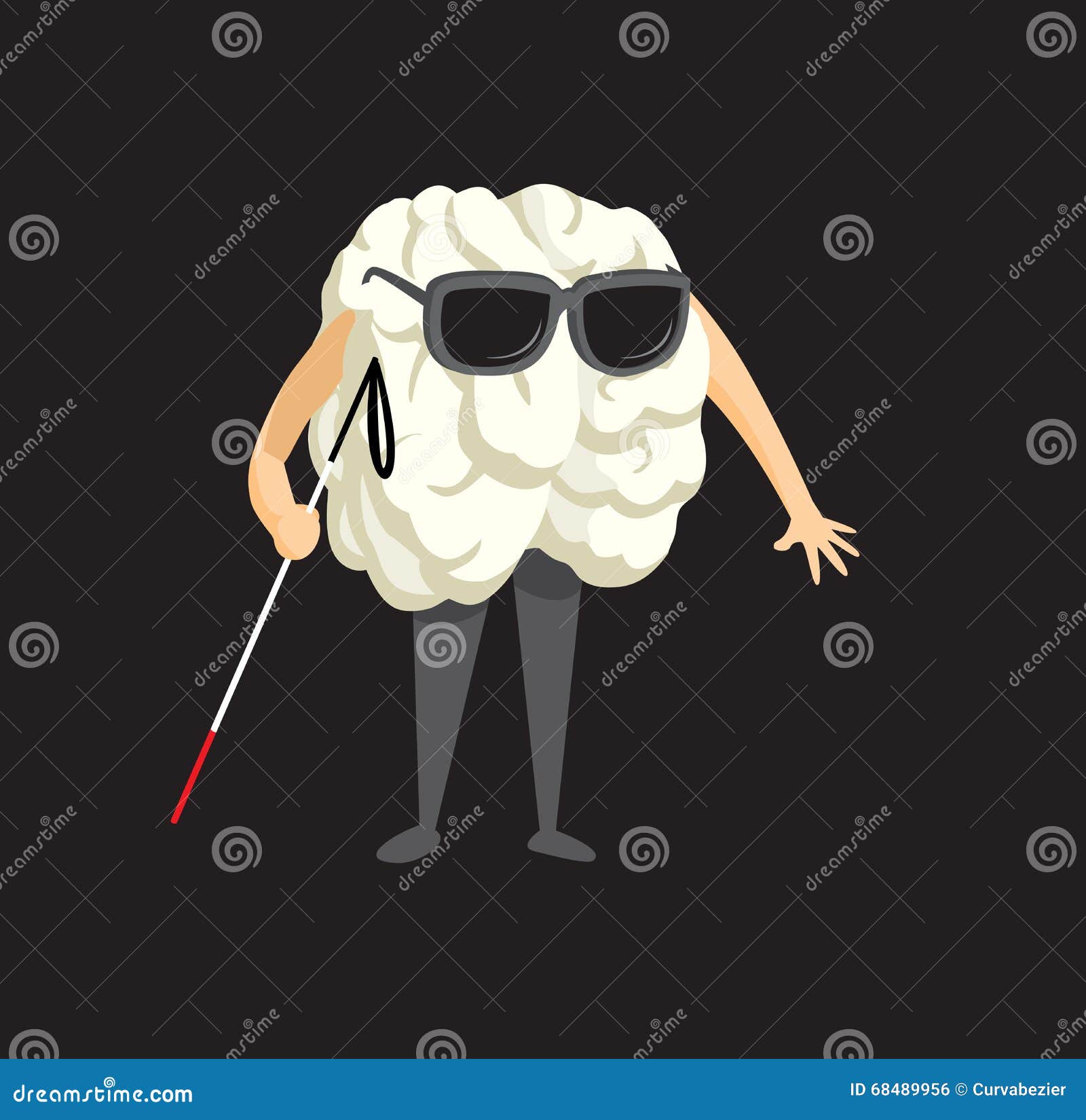 Darkness Can Blind Our Views And Limit Perspective - Pictured As Word ...