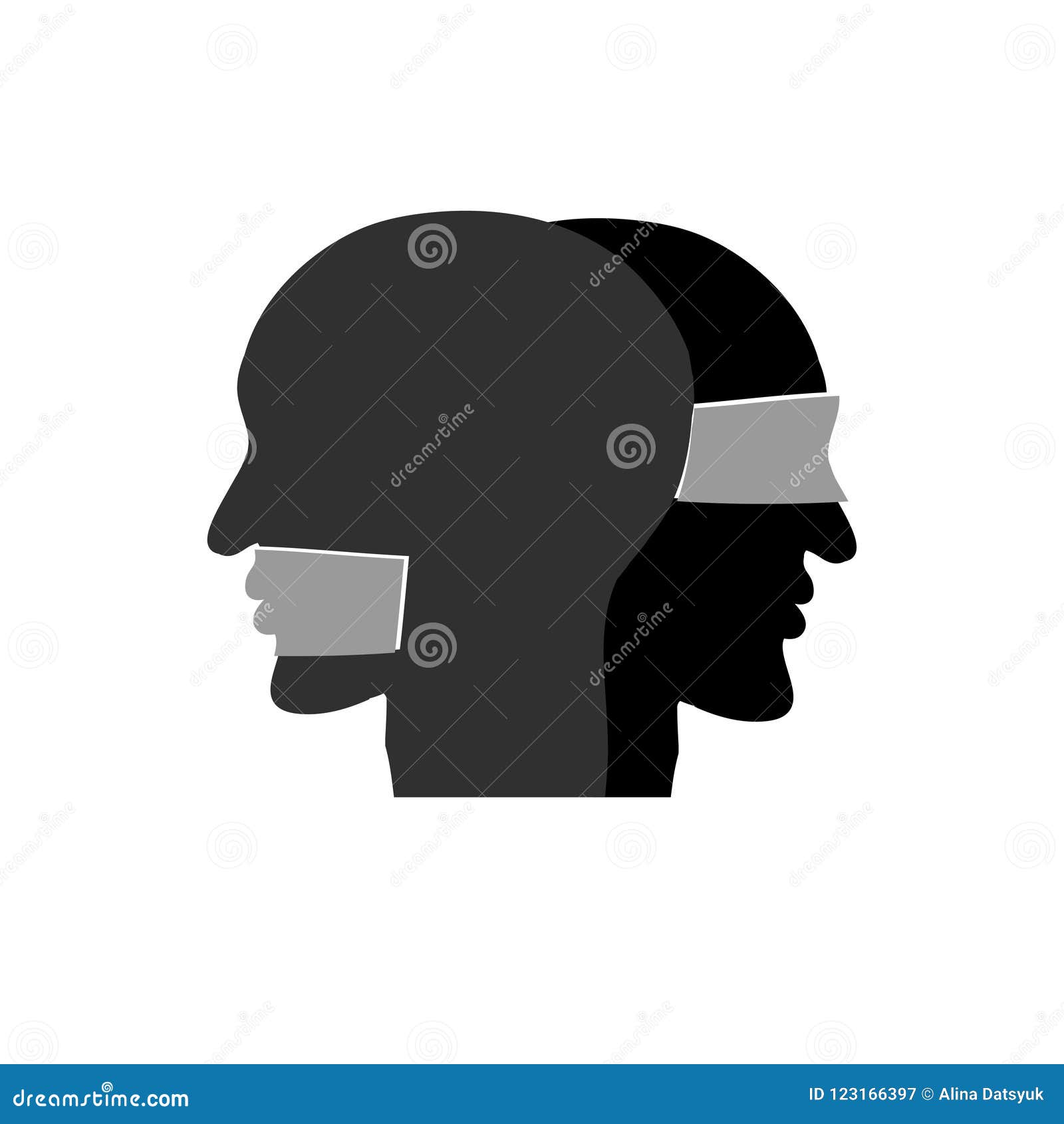 Blind and Dumb. Misunderstanding Due To Communication Problems. Stock ... Blind and Dumb. Misunderstanding Due To Communication Problems. Stock ...