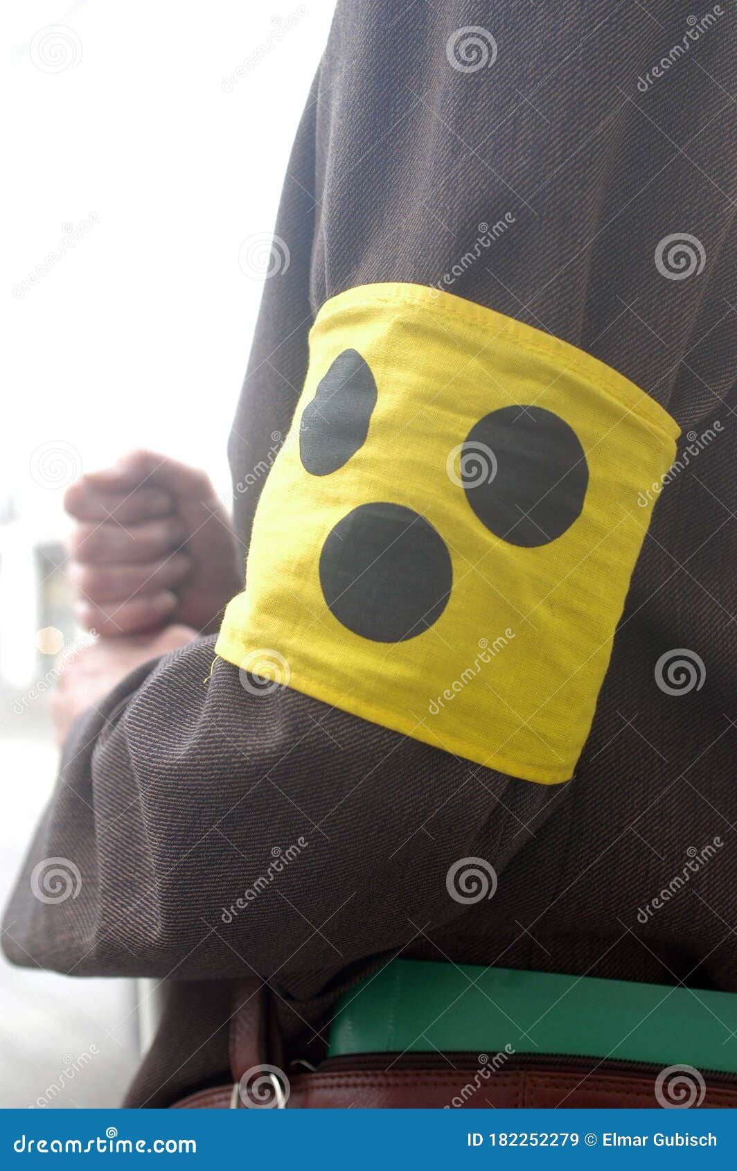 Blind Loop on a Persons Arm Stock Image - Image of distinguishing ...