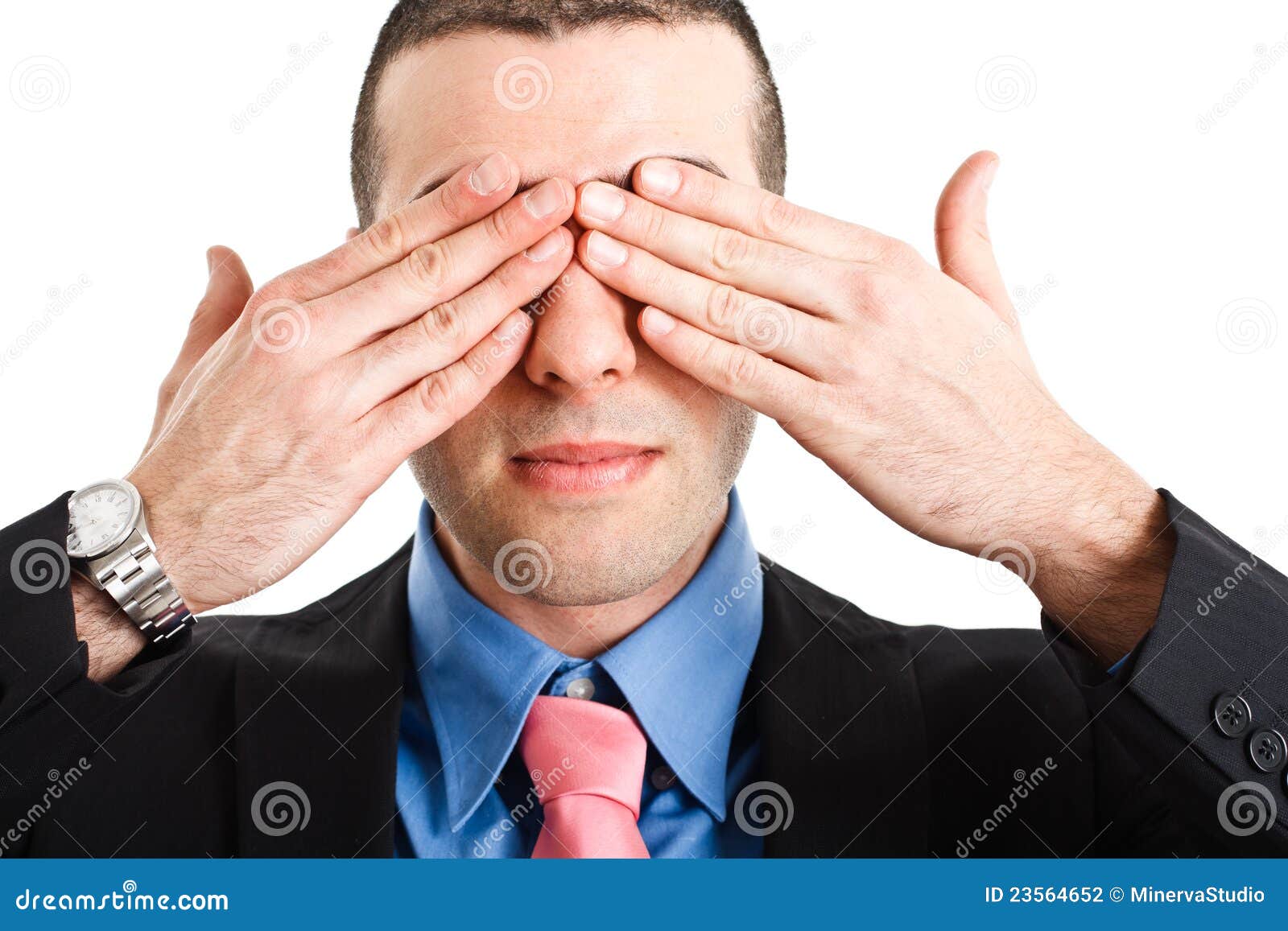 Blind man stock photo. Image of uninterested, condition - 23564652