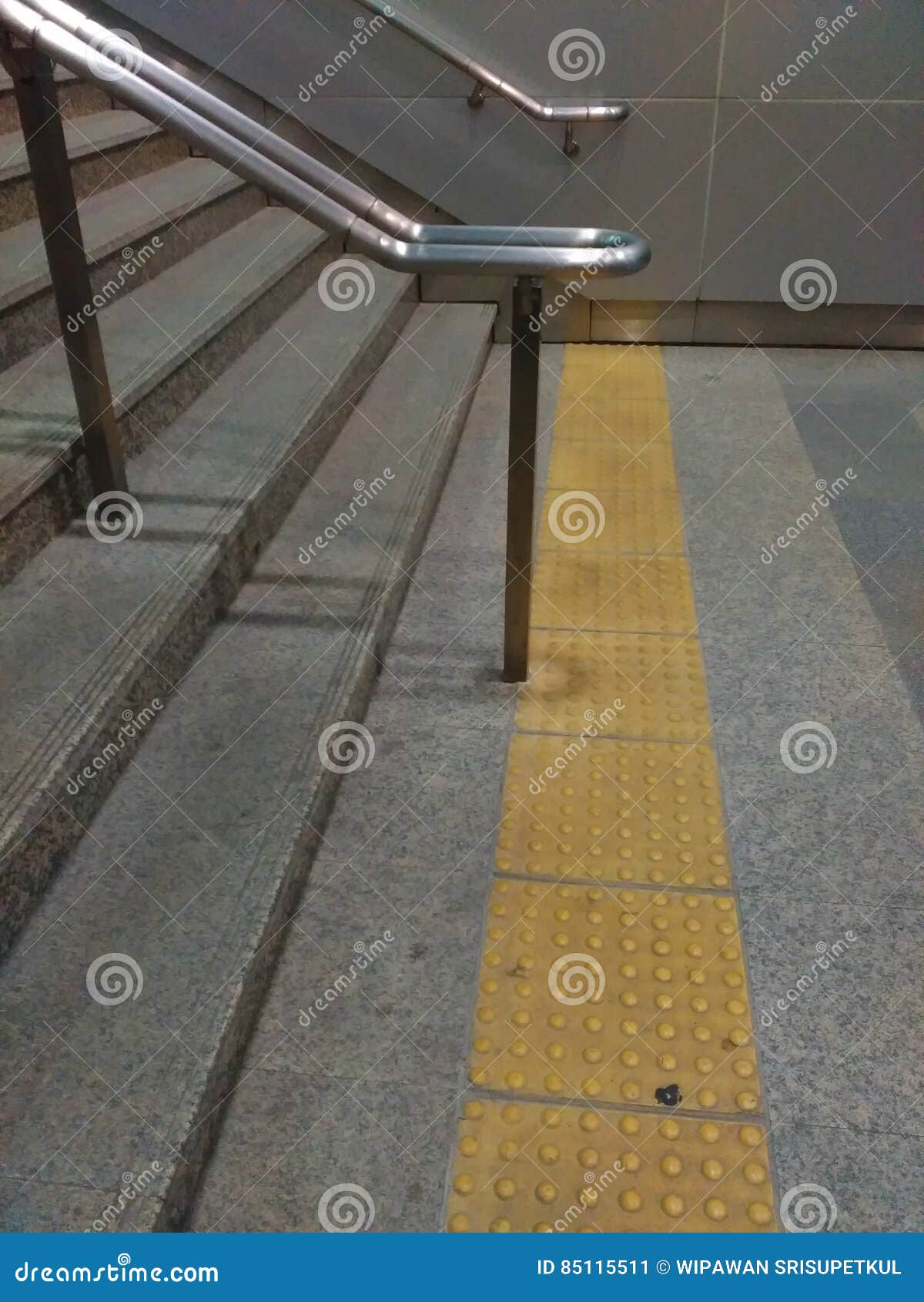 Blind way before up stairs stock image. Image of blind - 85115511