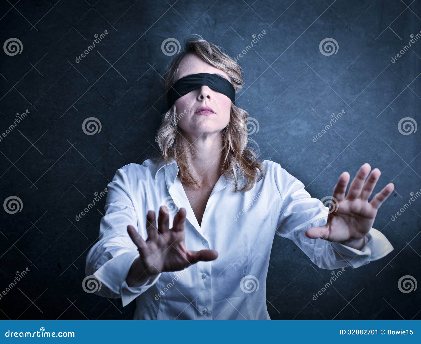 Blind woman stock image. Image of business, girl, adult - 32882701