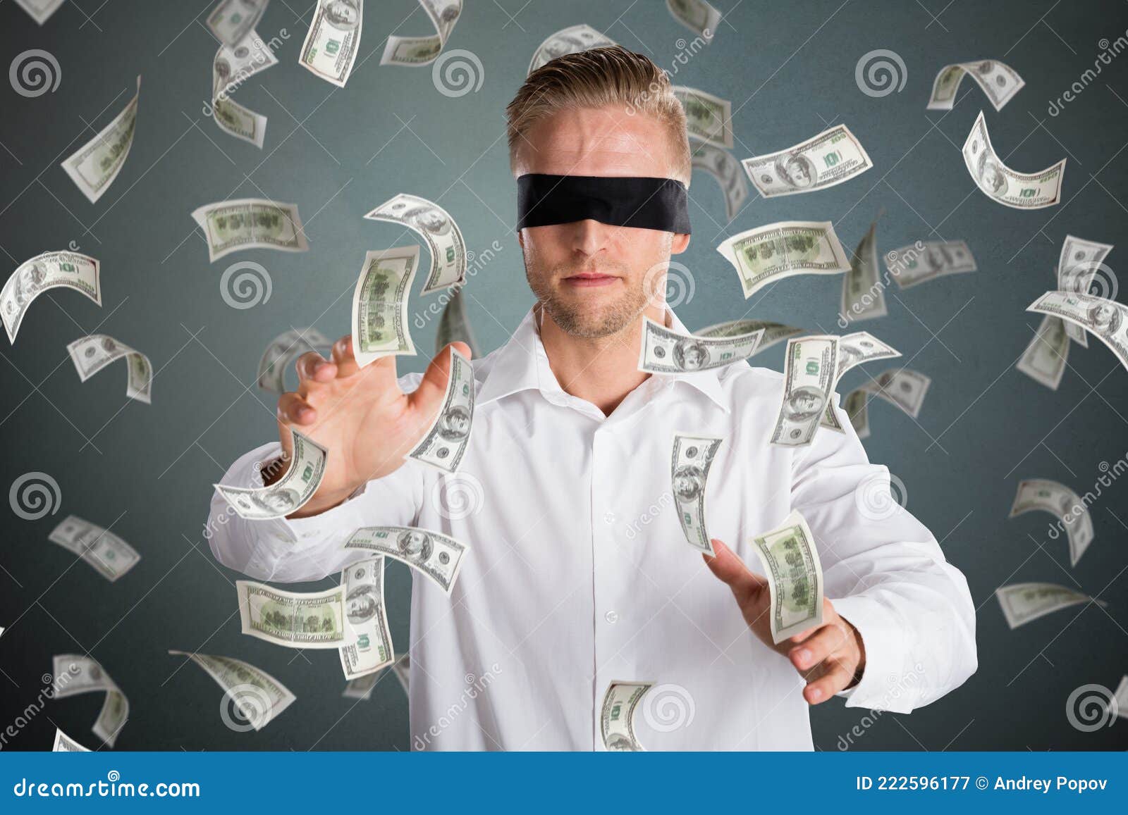 Blind Money Money Falling Stock Photos - Free & Royalty-Free Stock ...