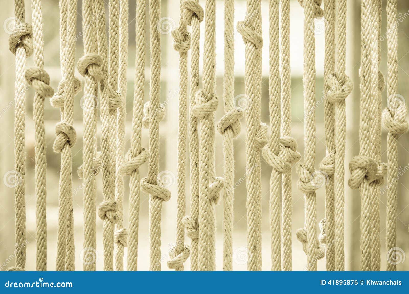 Blinds Made of Rope Stock Photo - Image: 41895876