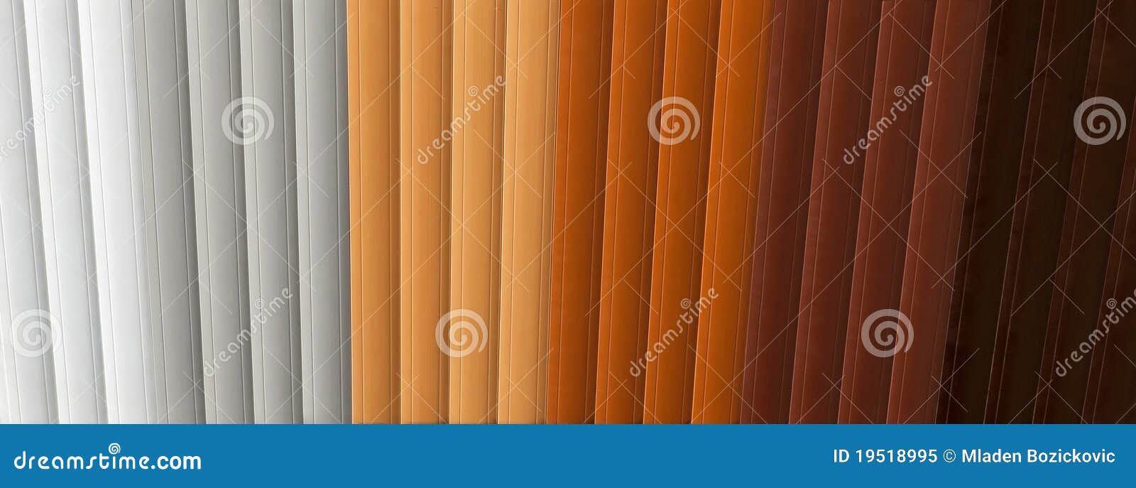 Blinds samples stock image. Image of brown, samples, interior - 19518995