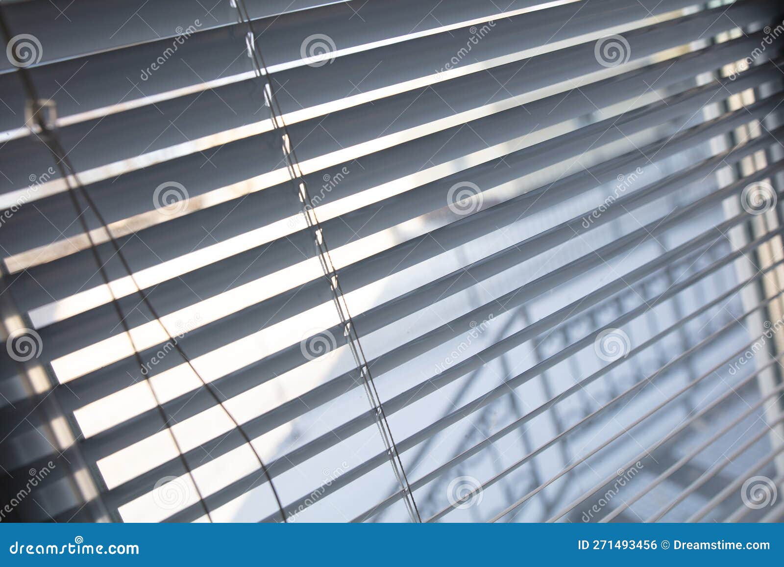 Blinds on the Window As an Abstract Background. Stock Photo - Image of ...