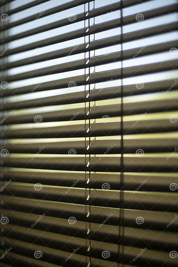 Blinds on Window. Interior Details. Blind Background Stock Image ...