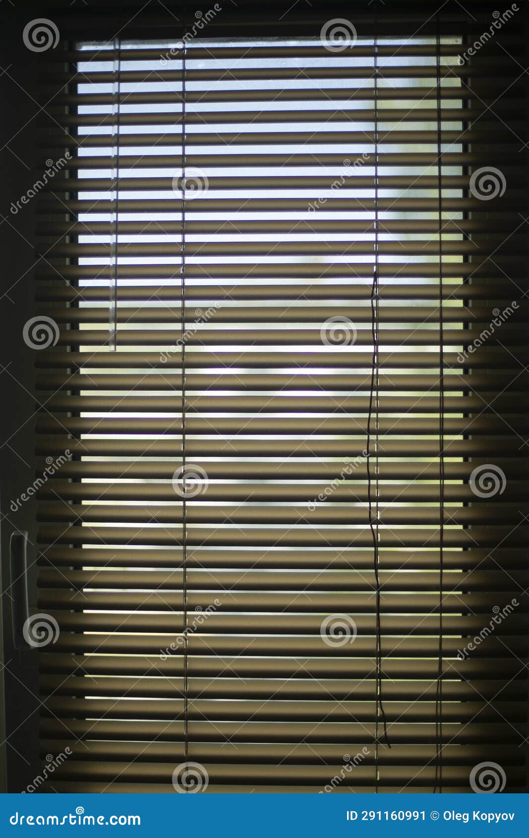 Blinds on Window. Interior Details. Blind Background Stock Image ...