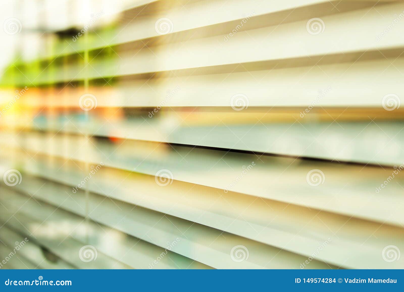 Blinds on the Windows of Office Texture Stock Photo - Image of light ...