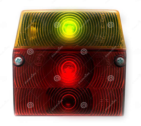 Blinker stock image. Image of equipment, pink, detail - 12596155