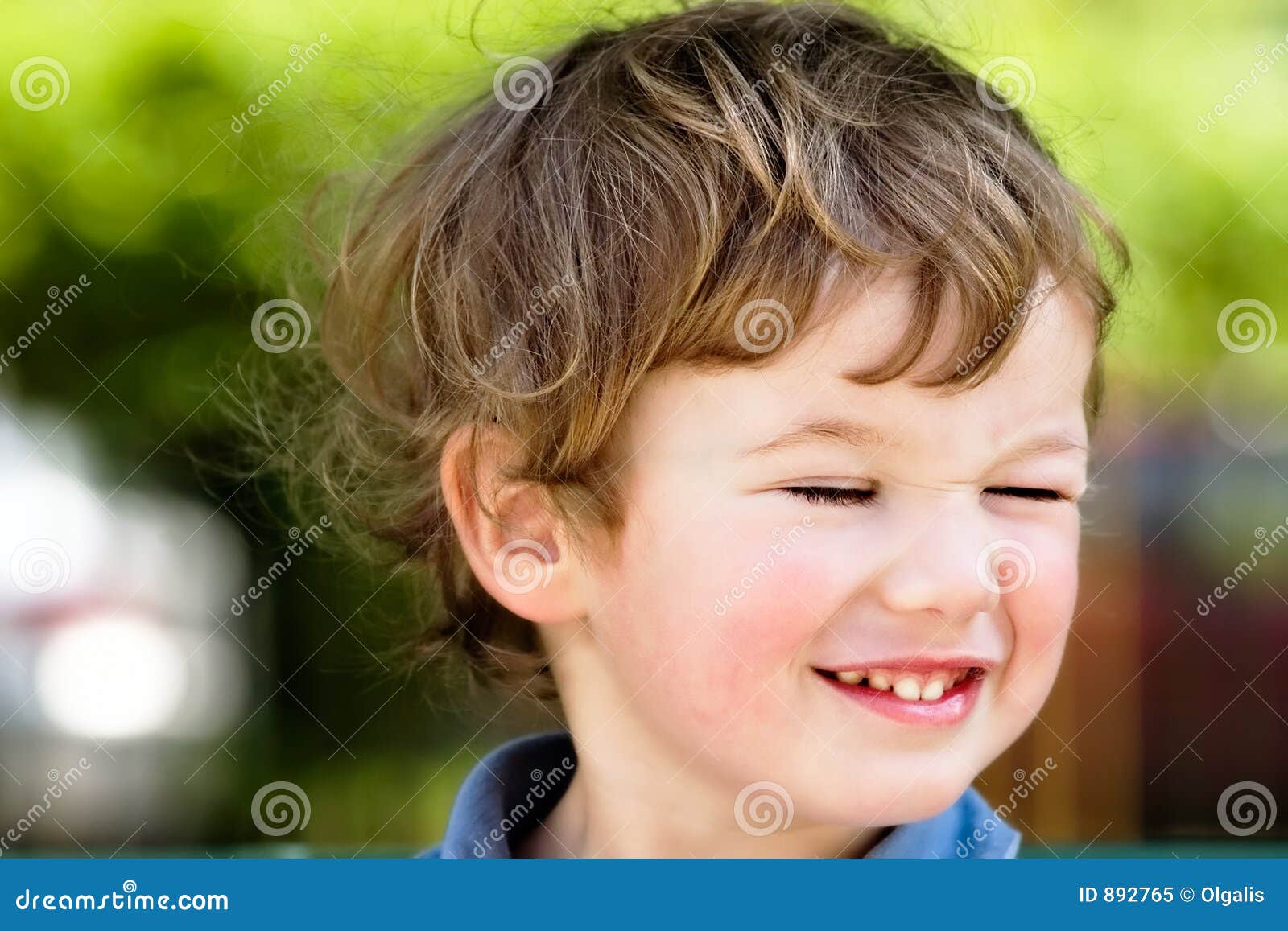 Blinking boy stock image. Image of family, innocent, laugh - 892765