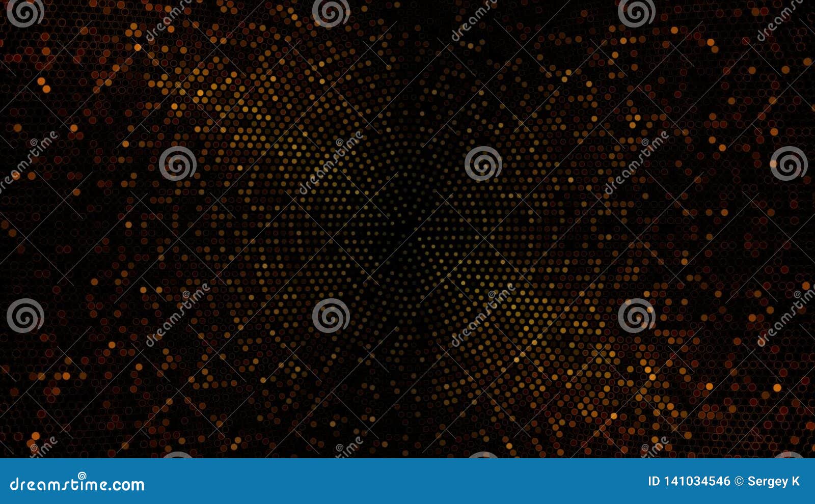 Blinking Lights Board Circle Loop Background Stock Footage - Video of ...