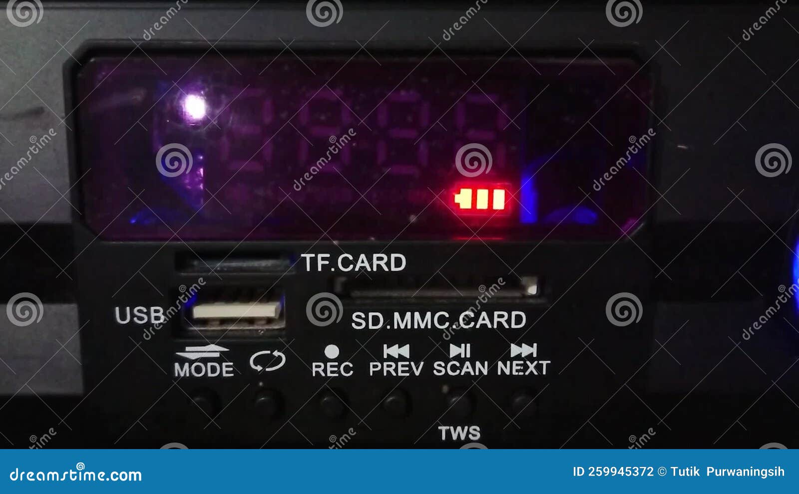 Footage Close Up, Blinking Red Bluetooth Led Lamp Indicator Stock ...