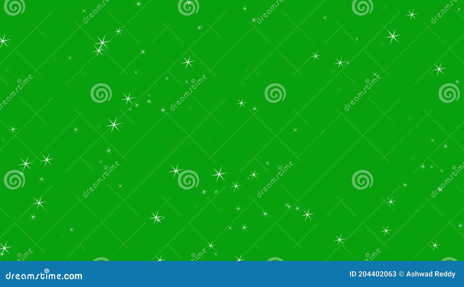 Blinking Stars Green Screen Motion Graphics Stock Video - Video of ...