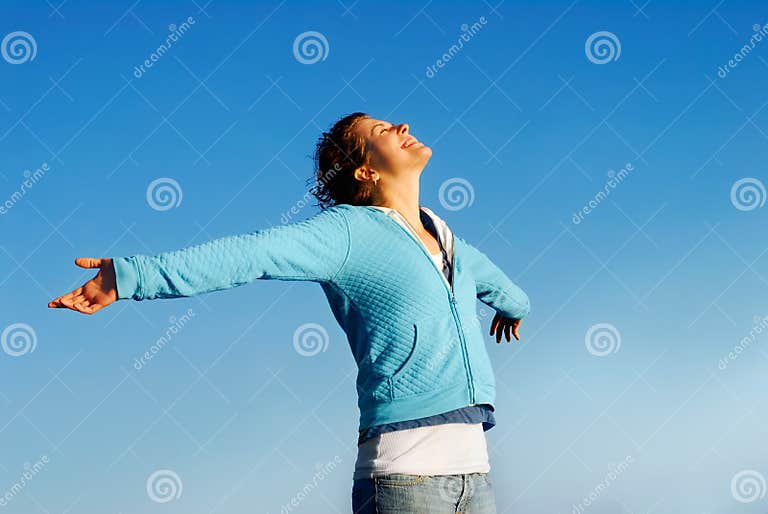 Bliss stock image. Image of exhilarated, health, breathe - 18811251